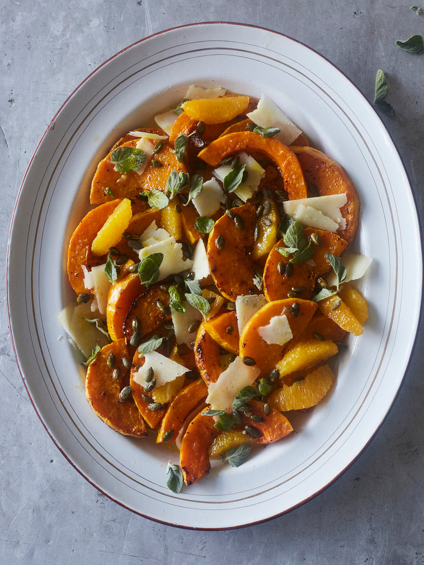 Butternut squash with orange oil and burnt honey | Ottolenghi Recipes