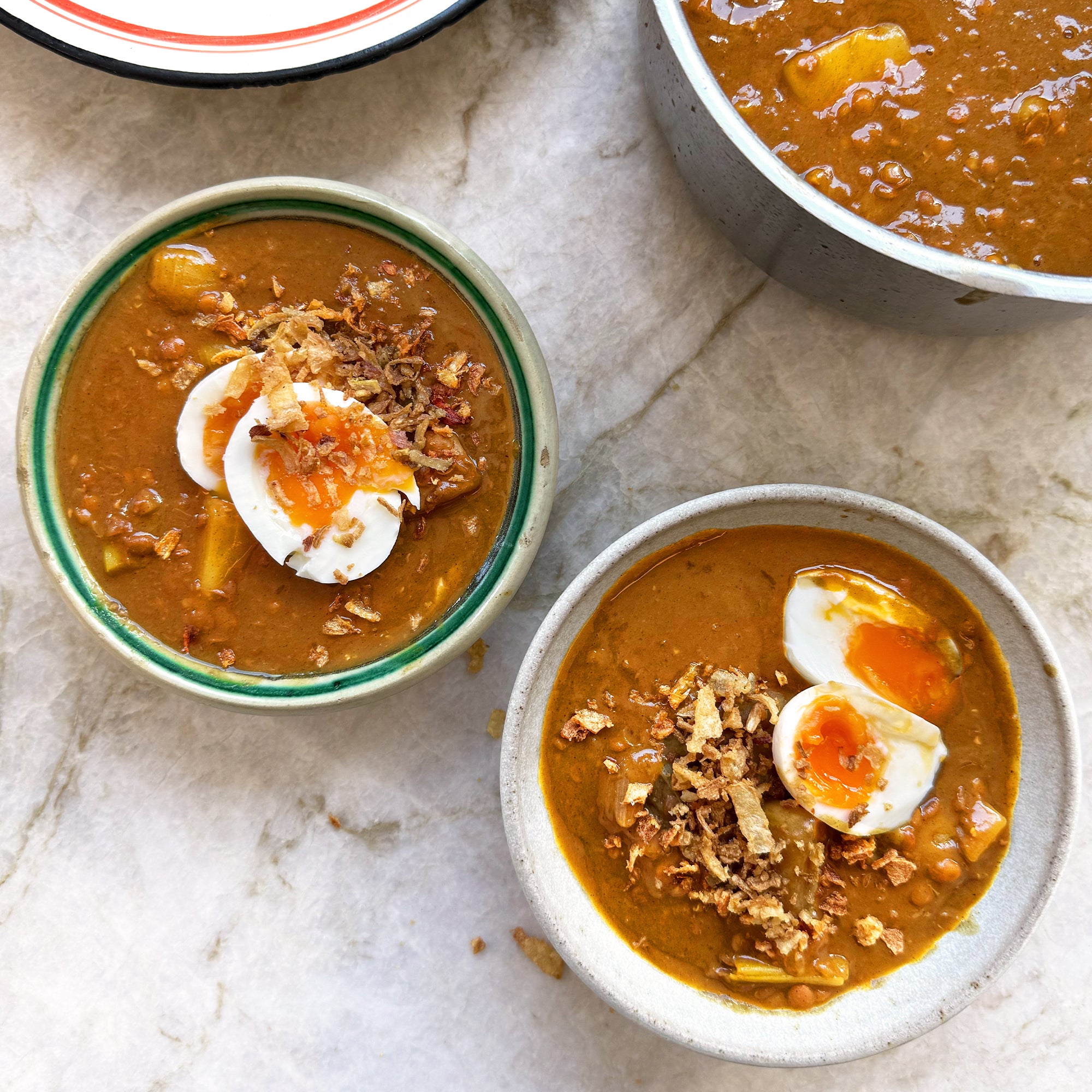 Camping-style Japanese lentil curry | Ottolenghi Recipes