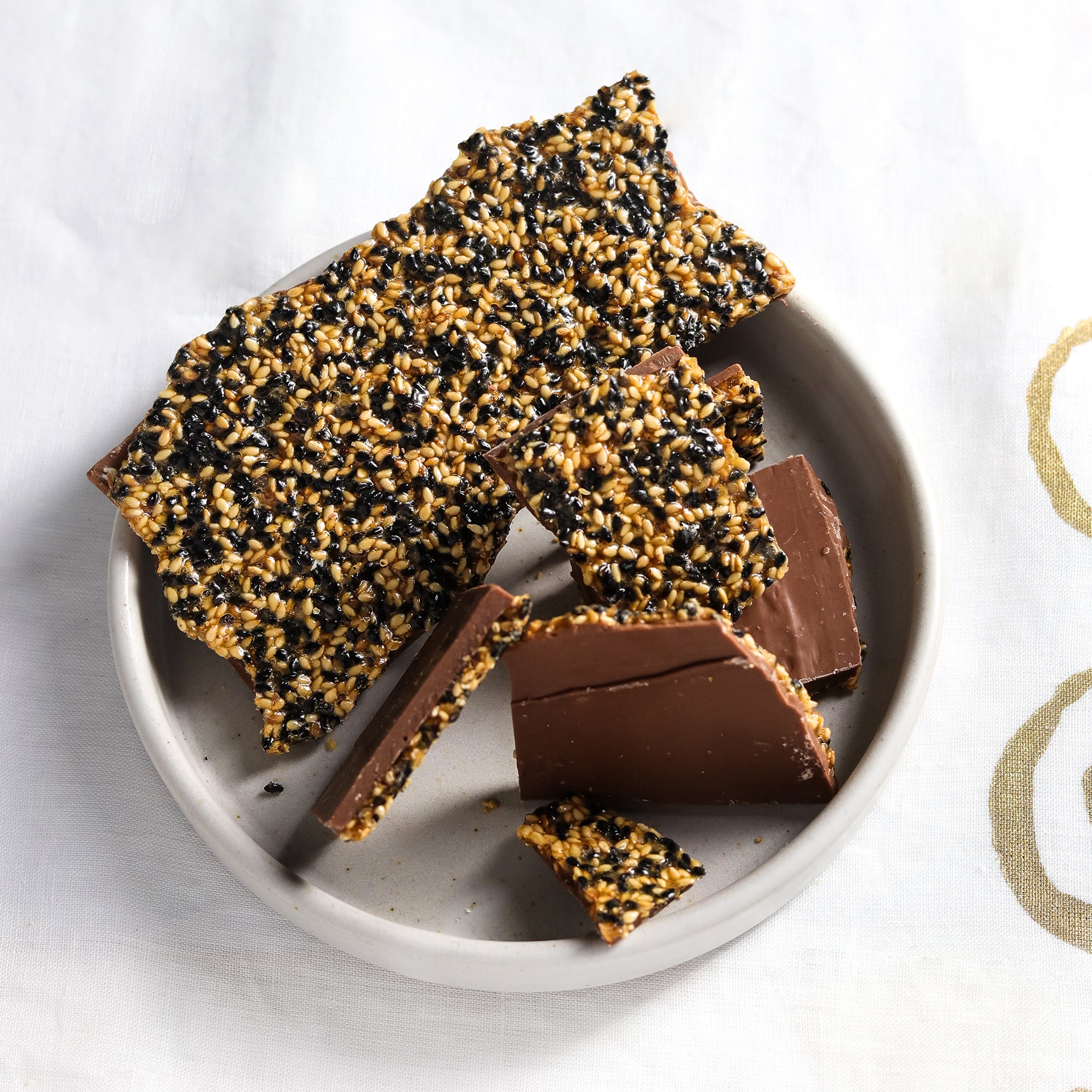 Sesame Chocolate Brittle | Ottolenghi